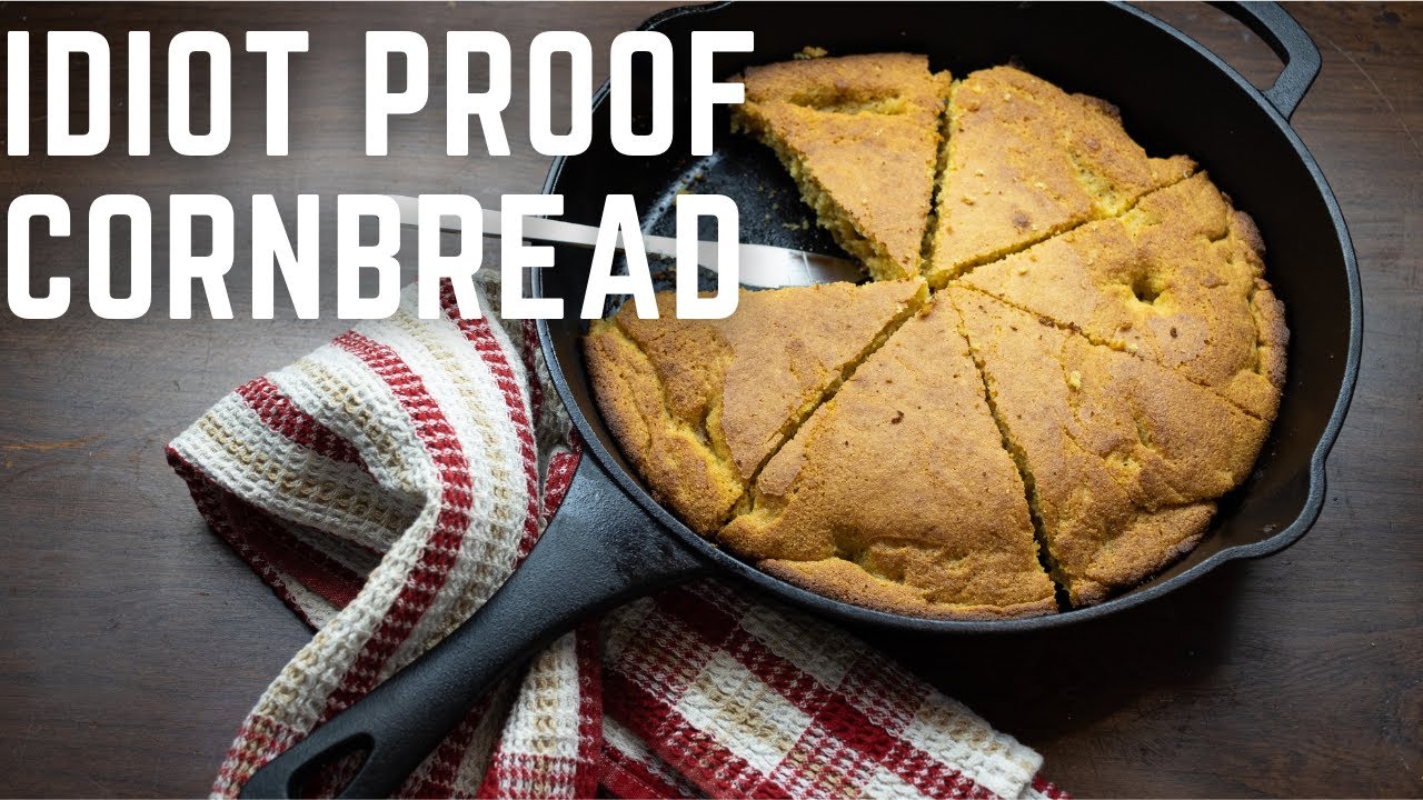 Idiot Proof Cornbread - YouTube