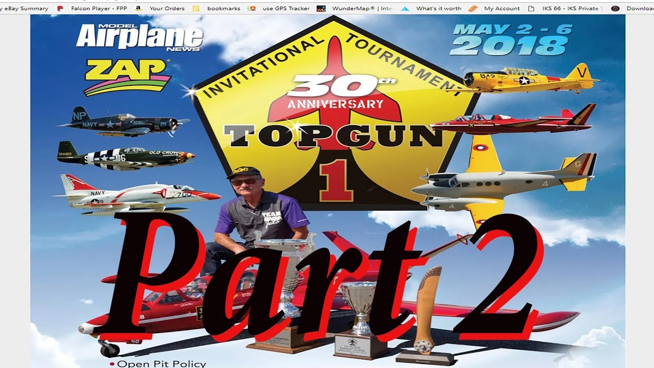 2018, Part 2 - Invitational Tournament TOP GUN Racing Pit Section ...