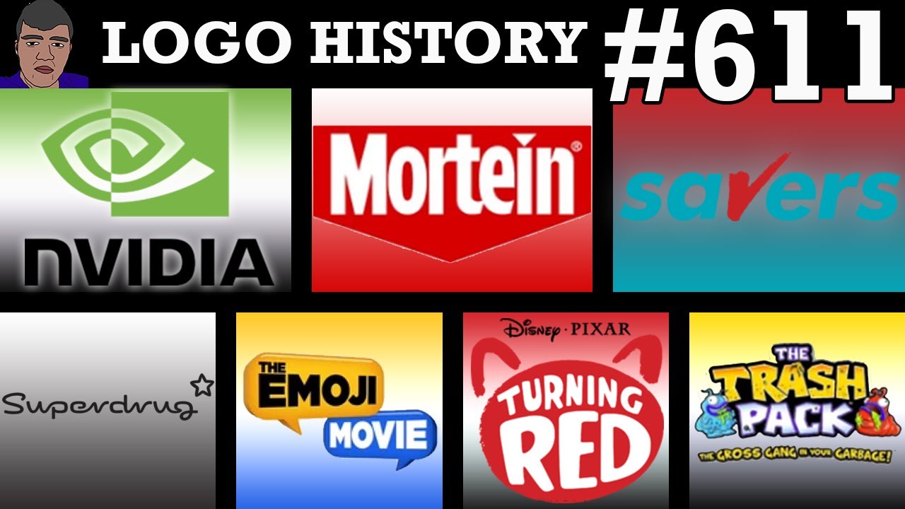 LOGO HISTORY #611 - Savers, Nvidia, Mortein, Superdrug, Turning Red ...