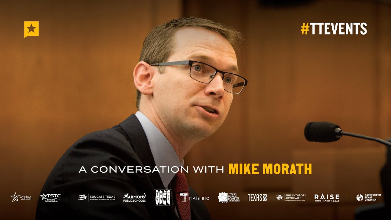 A Conversation with Mike Morath, Texas education commissioner - YouTube