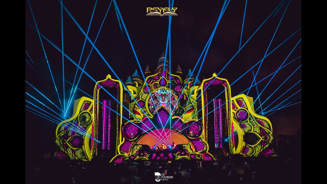VJ BANG! Vídeo Mapping na PsyFly 2023 - YouTube