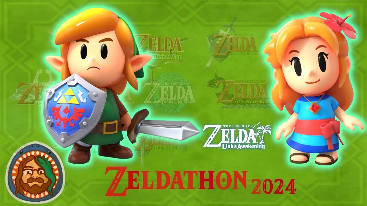 A Whole Journey Just to Wake Up a Fish | LoZ: Link's Awakening Full ...