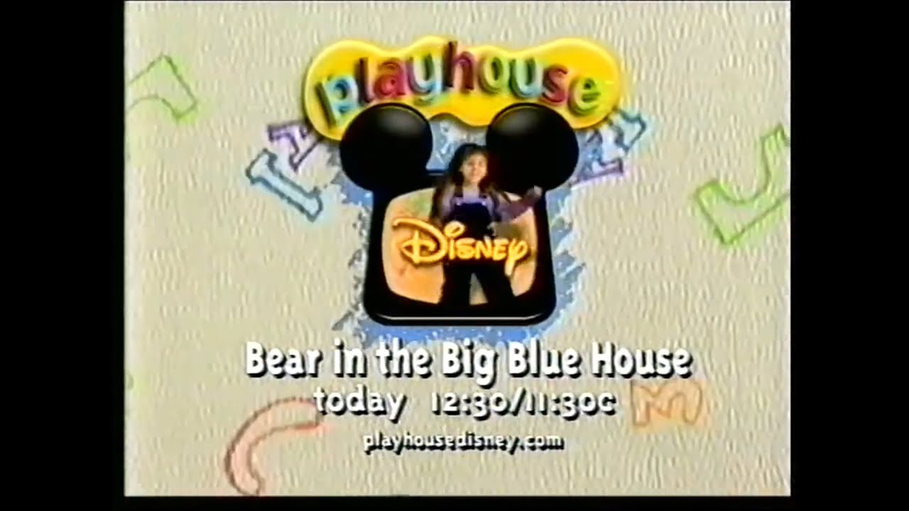 Playhouse Disney — "Bear in the Big Blue House" promo (2000) - YouTube