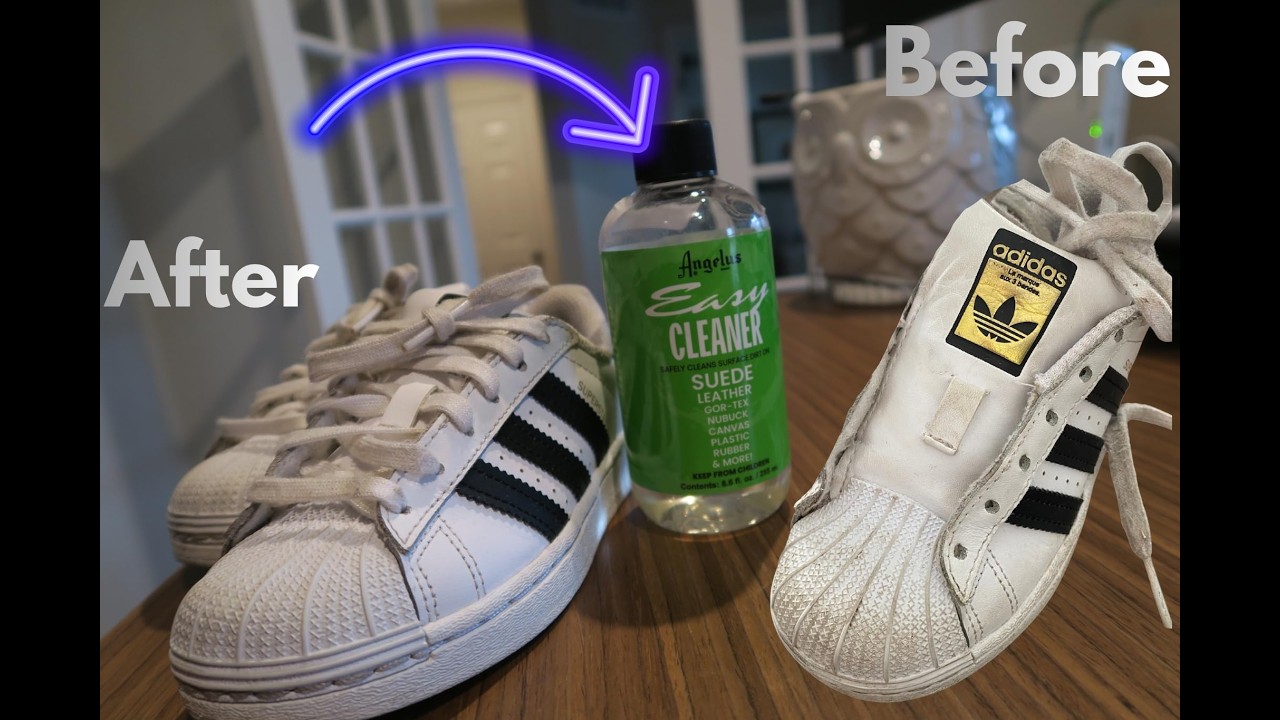 Angelus Easy Cleaner 8 Oz. (Pack of 2) : See Before & After using the ...