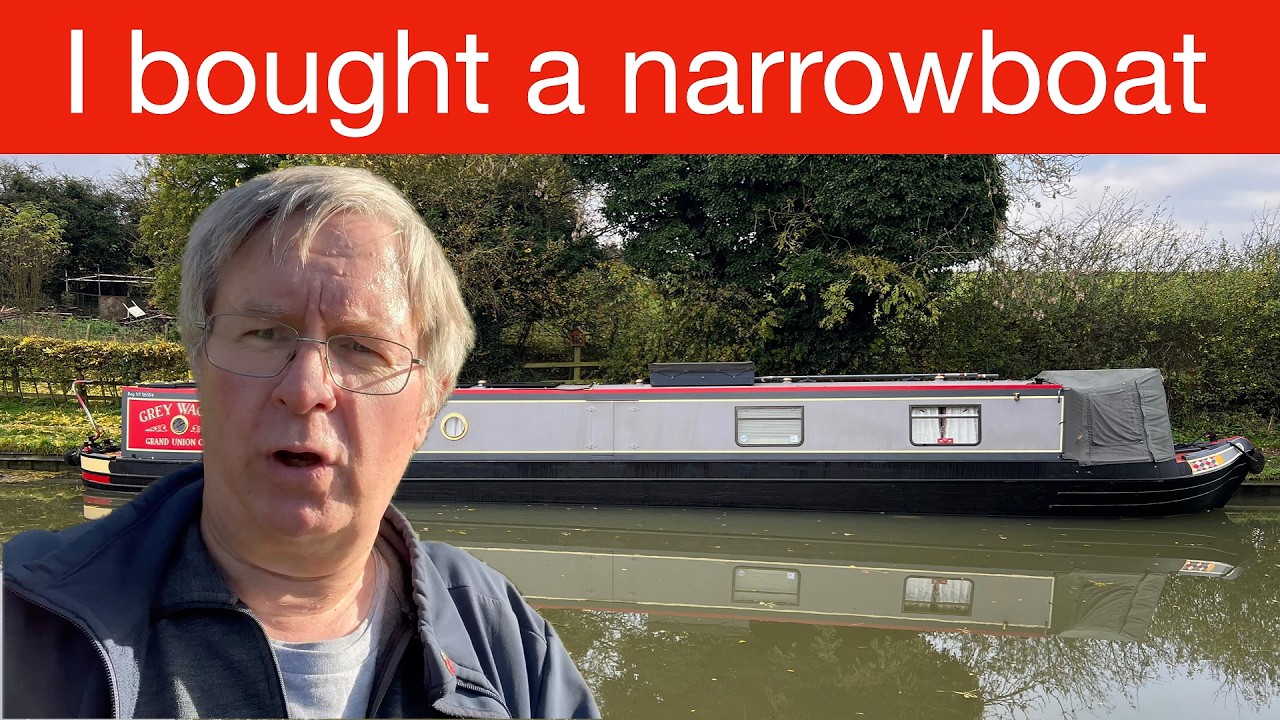The Adventure Begins: Taking Ownership of My First Narrowboat - YouTube
