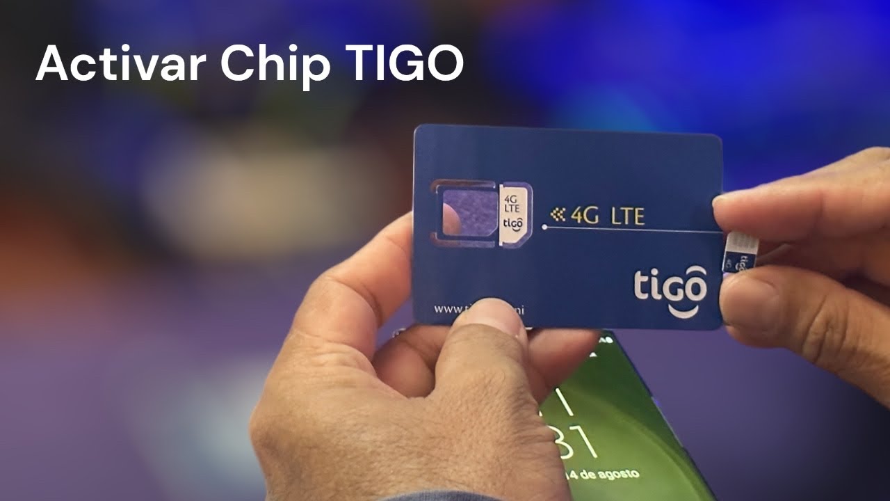 Cómo activar Chip Tigo paso a paso en 2023-2024? - YouTube