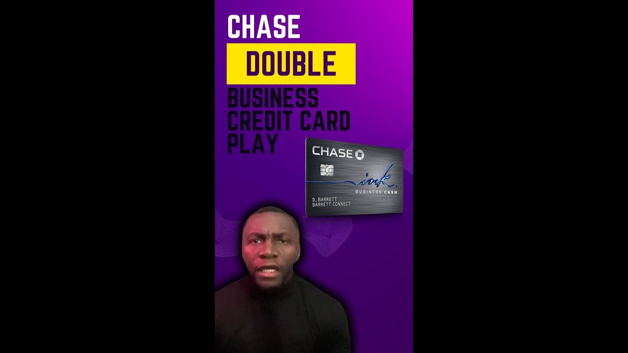 Chase DOUBLE PLAY #achievesuccess #chase #creditstacking - YouTube