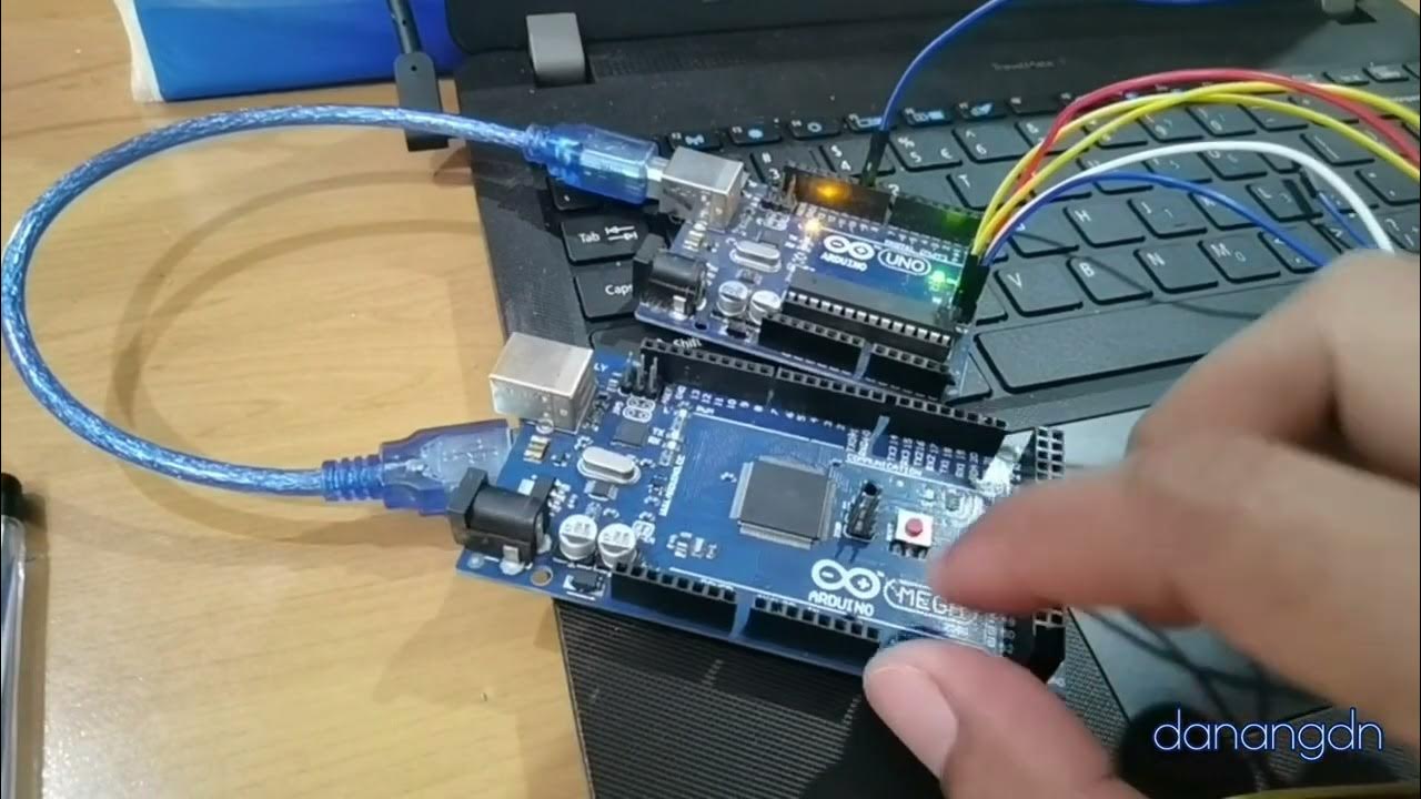 Cara Burn Bootloader Arduino dengan Arduino lain sebagai programmer nya - YouTube