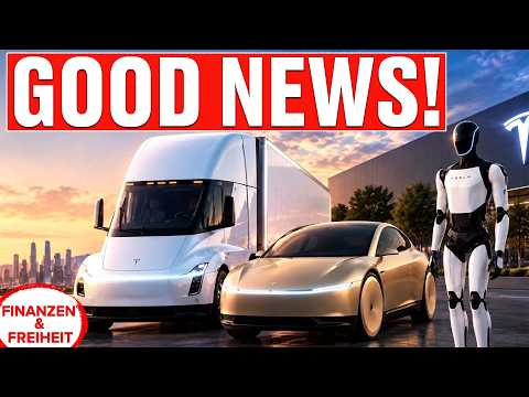 The TESLA GOOD NEWS are being underestimated! Semi, Cybercab, FSD & Optimus