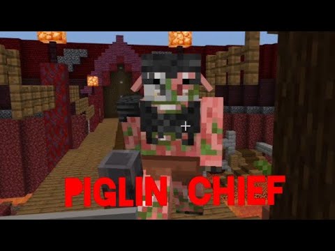 Minecraft Bosses : Piglin Chief ( Minecraft Upgrade ) - YouTube