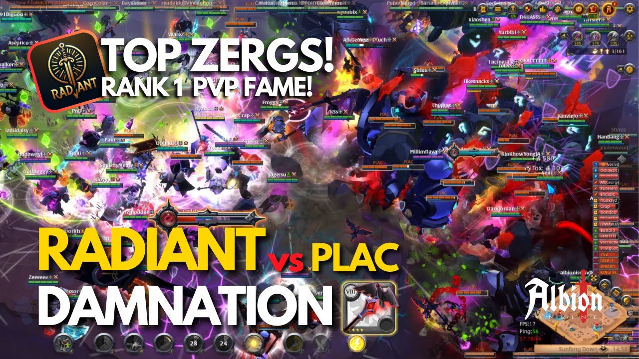 Head to Head with Albion East's Top Guild! | [LIGHT] RADIANT vs PLAC ...