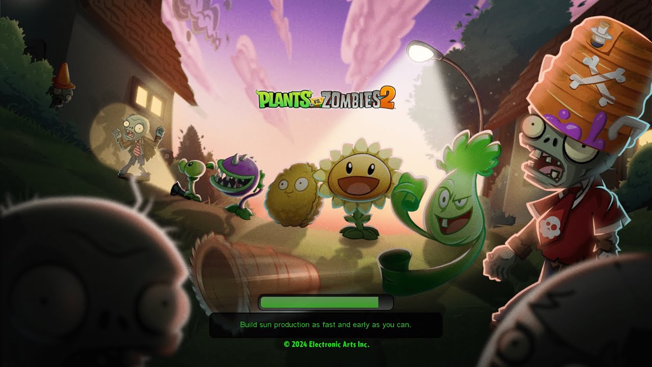 Plants vs Zombies™ 2 (PvZ2): Player's House Gameplay Walkthrough ...
