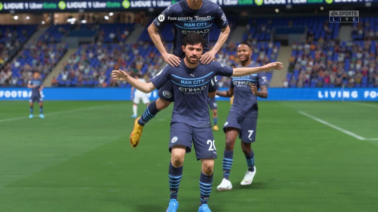 FIFA 22 | PSG vs MCI - Transition Terror | mstrdeath + MeScoozyDJ - YouTube