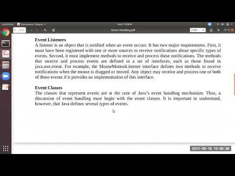 Applet Program Execution , Event Handling , Handling Mouse Event - YouTube