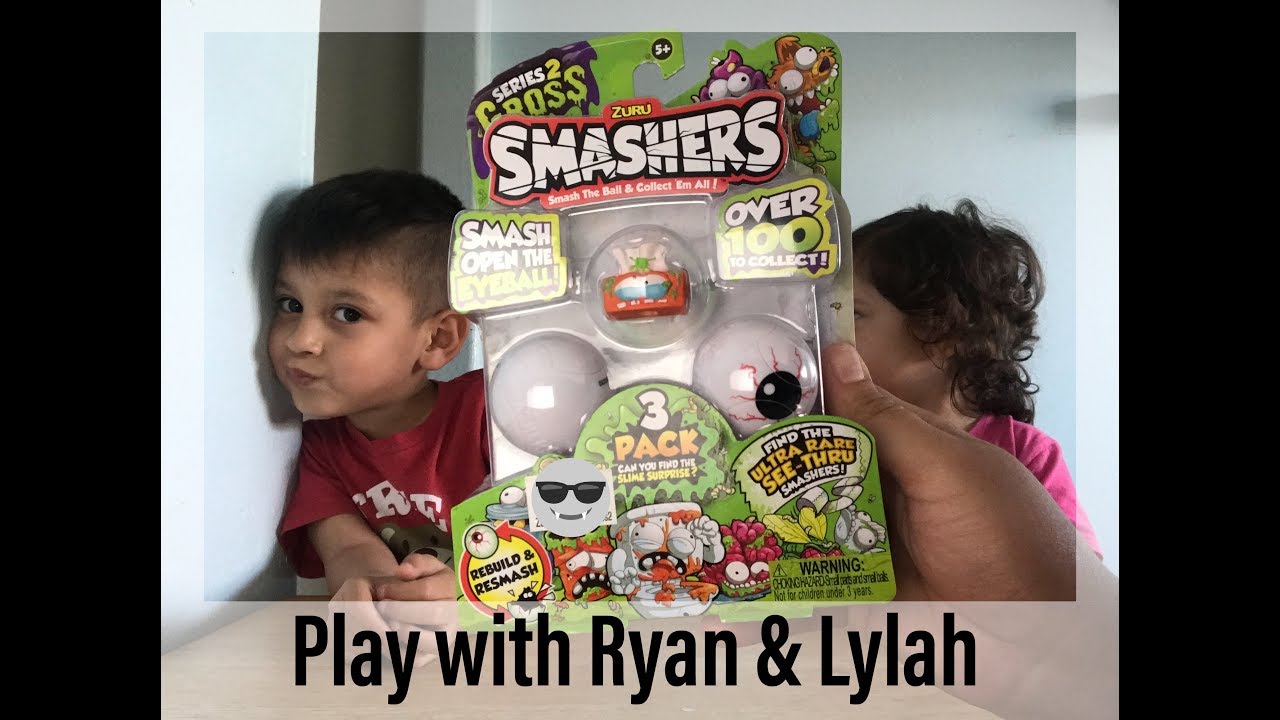 Smashers! 2 smasher surprise eyes - YouTube