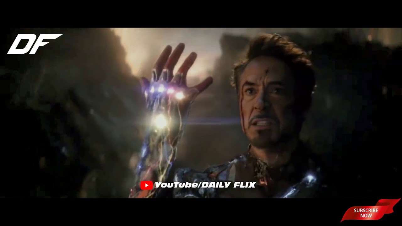 Iron Man Snap I Am Iron Man I Love You 3000 [Avengers Endgame] - YouTube