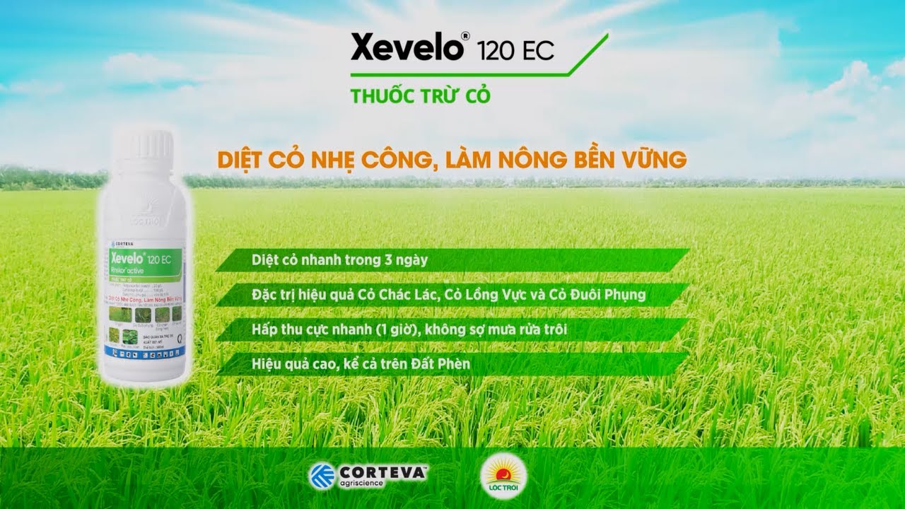 Phim Tự giới thiệu_Thuốc trừ cỏ Xevelo 120EC - YouTube