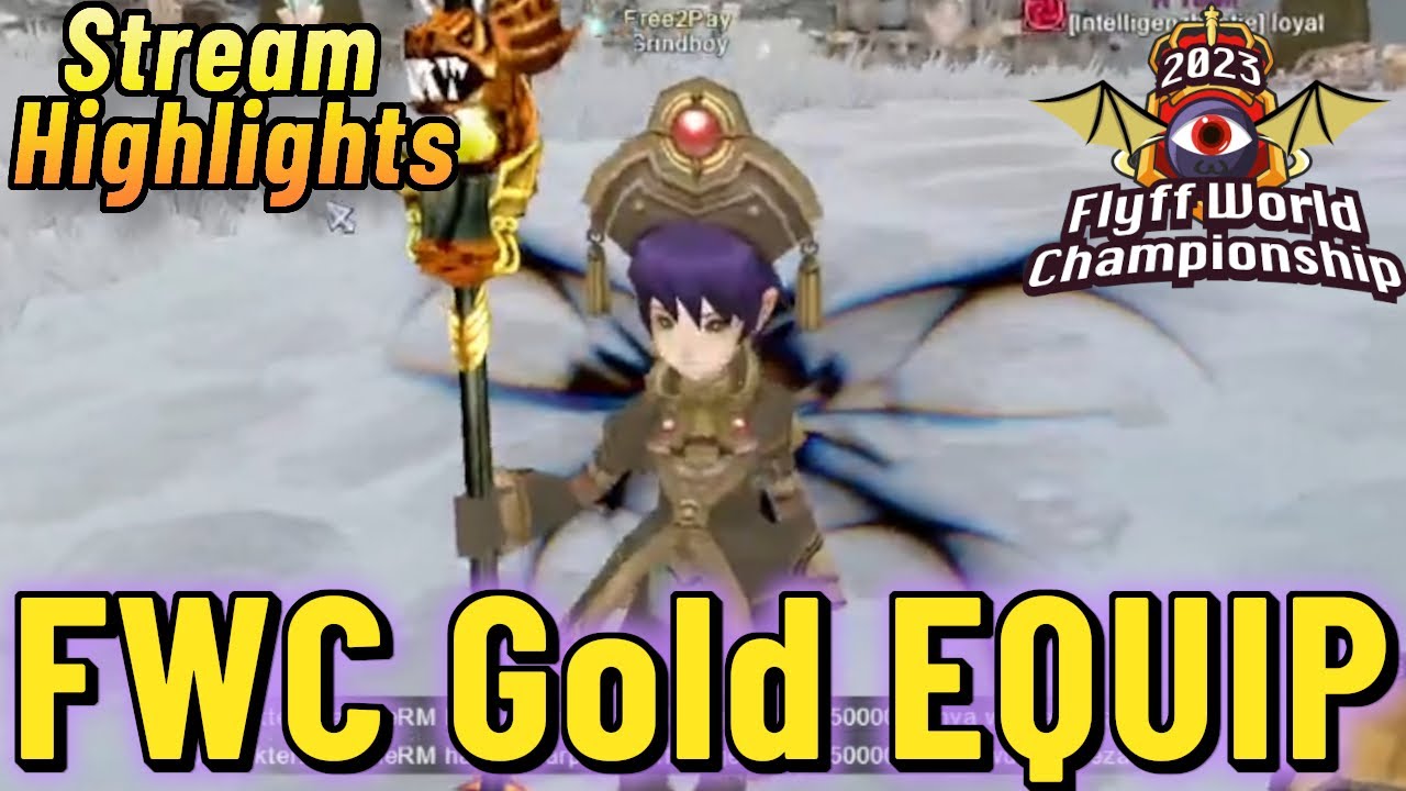 Flyff Universe - Endlich komplettes FWC Gold Elementor Equip +10 - YouTube