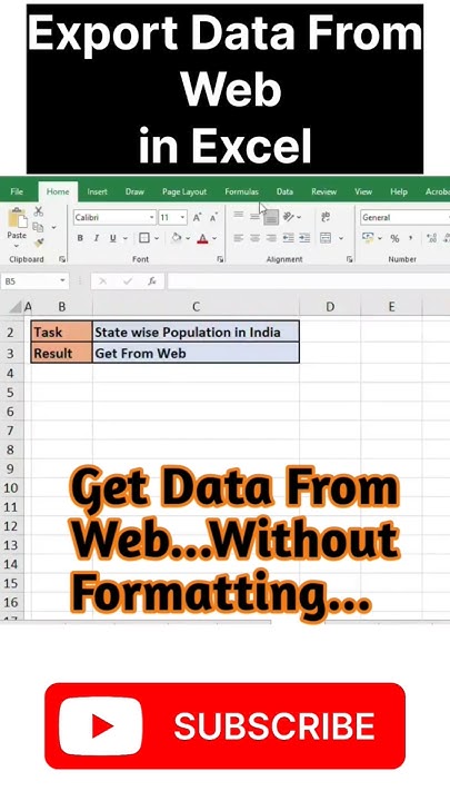 ExcelTrick😲#Extract Data From Web in Excel#exceltips#excelshorts#excel#exceltutorial#shorts# ...