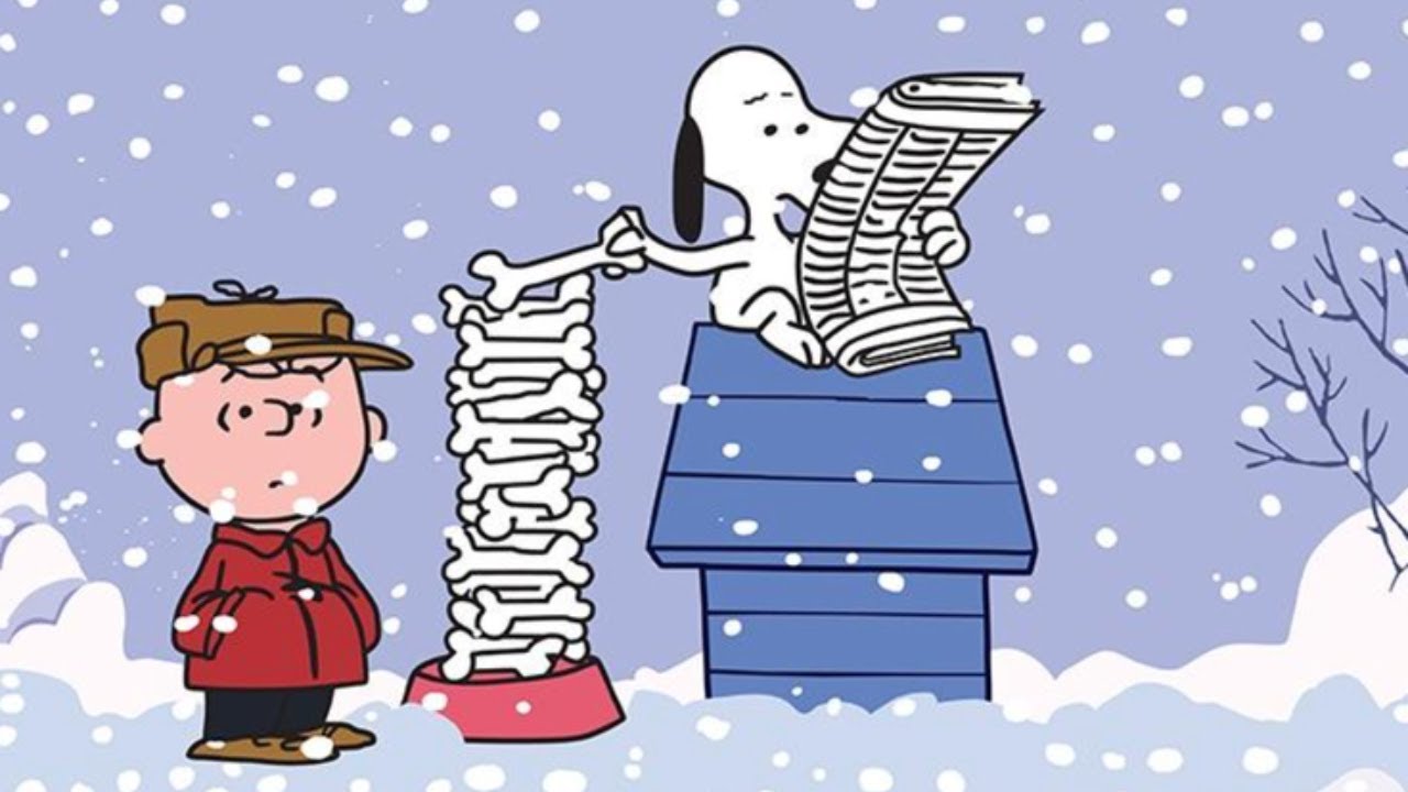 🌨️snowy lofi beats🌨️ feat. charlie brown, snoopy, linus | feel good ...
