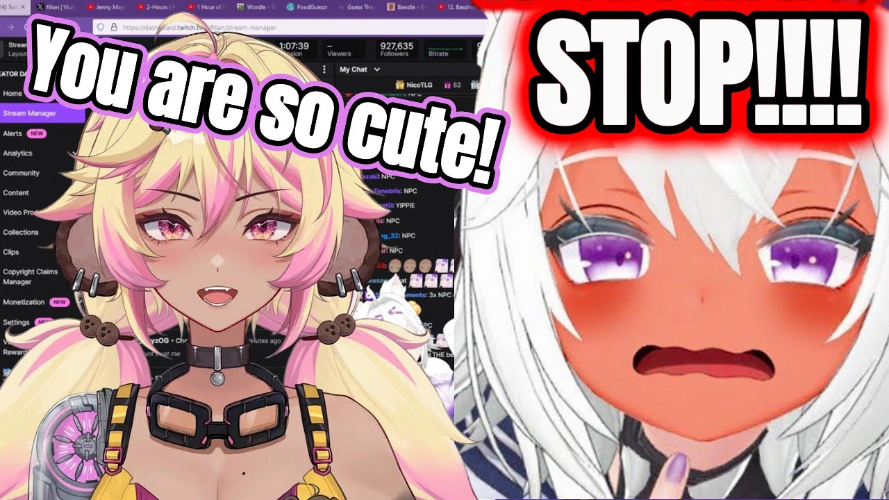 Filian sends KokoNuts an IRL pic and immediately regrets it... - YouTube