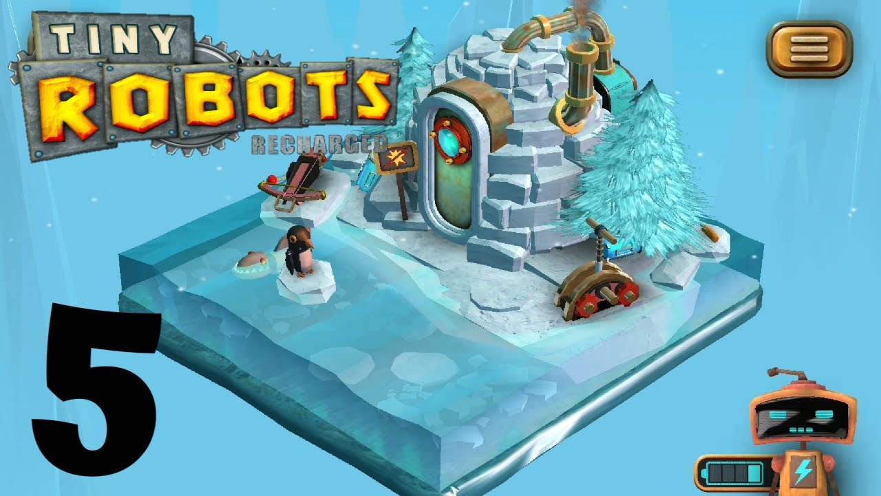 Tiny Robot Recharged || Gameplay Walkthrough || Level 13-15 || #5 - YouTube