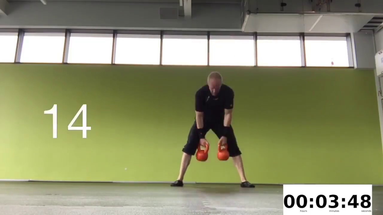 The Man Maker Challenge With Kettlebells - YouTube