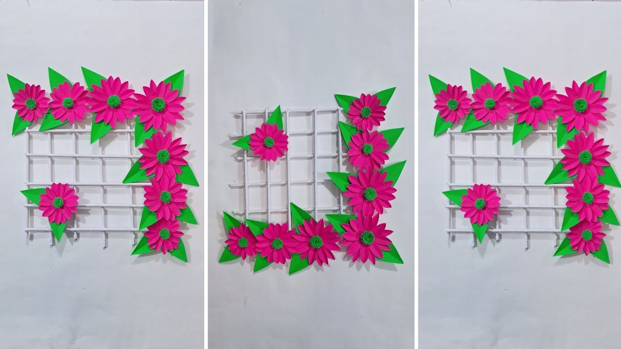 Quick and easy beautiful | papercraft | wallhanging | homedecor craft ...