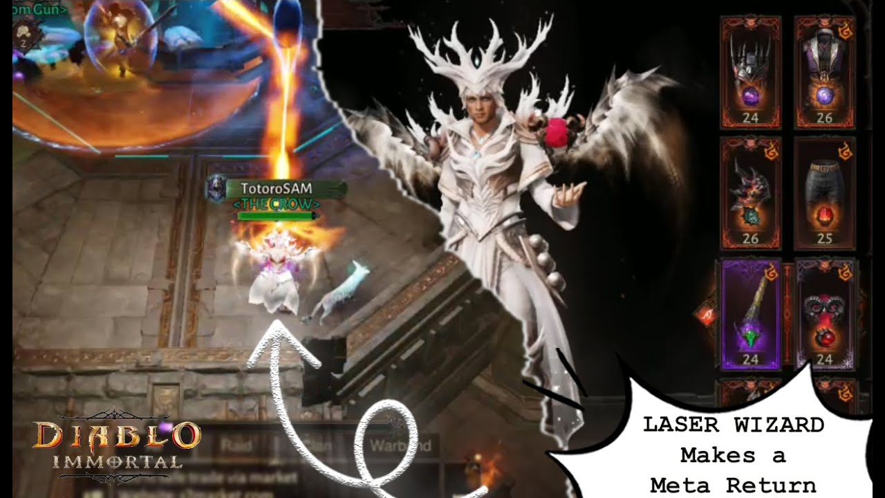 LASER WIZARD Makes a Return in Meta | Diablo Immortal - YouTube