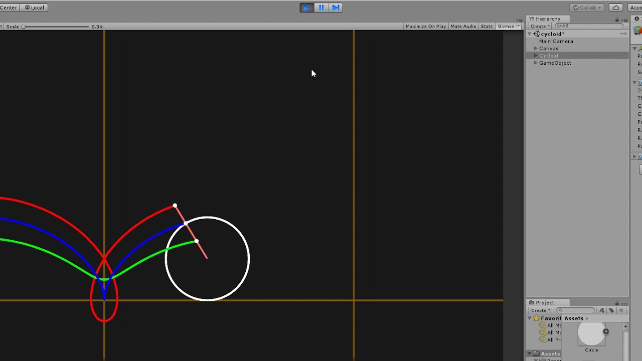 Time pass with Unity-1 Cycloid - YouTube