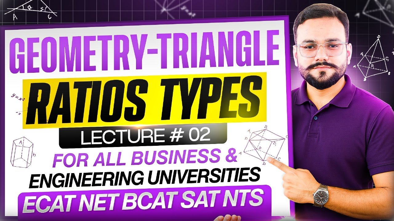 Geometry | Triangle & Types | Triangle Side Inequality | Ratios of a ...