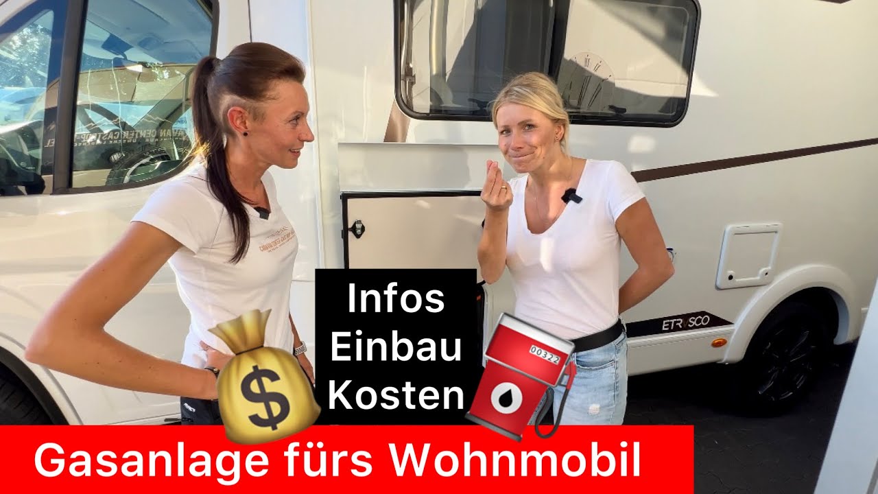Überall bequem Gas an der Tankstelle tanken | Einbau Gastank | Caravan ...