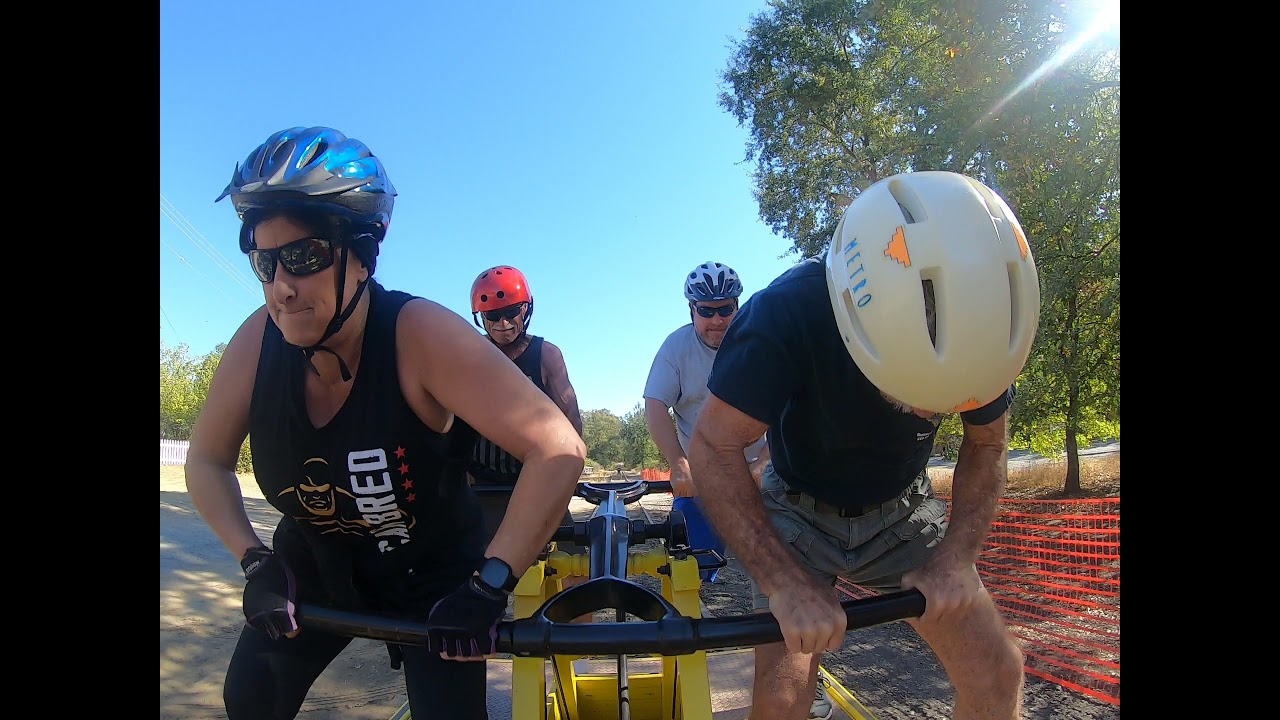 El Dorado County Handcar Race Sign-up and Practice - YouTube