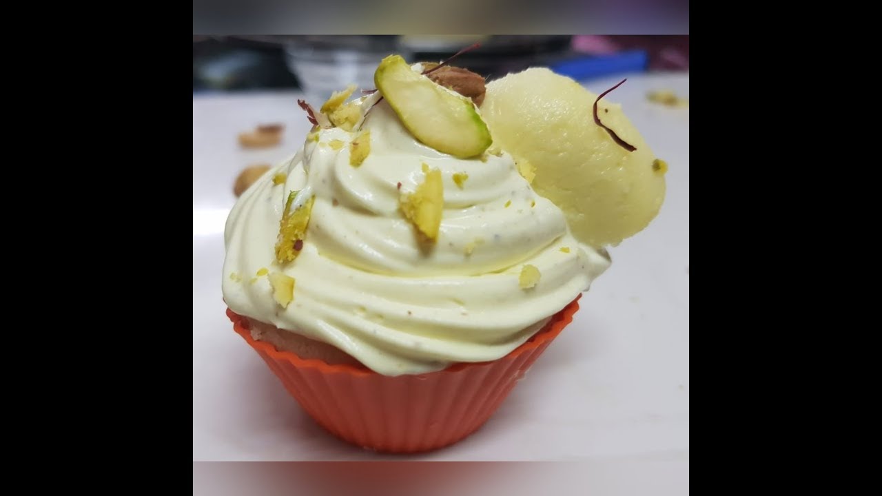 Rasmalai Cupcake | Diwali Special - YouTube