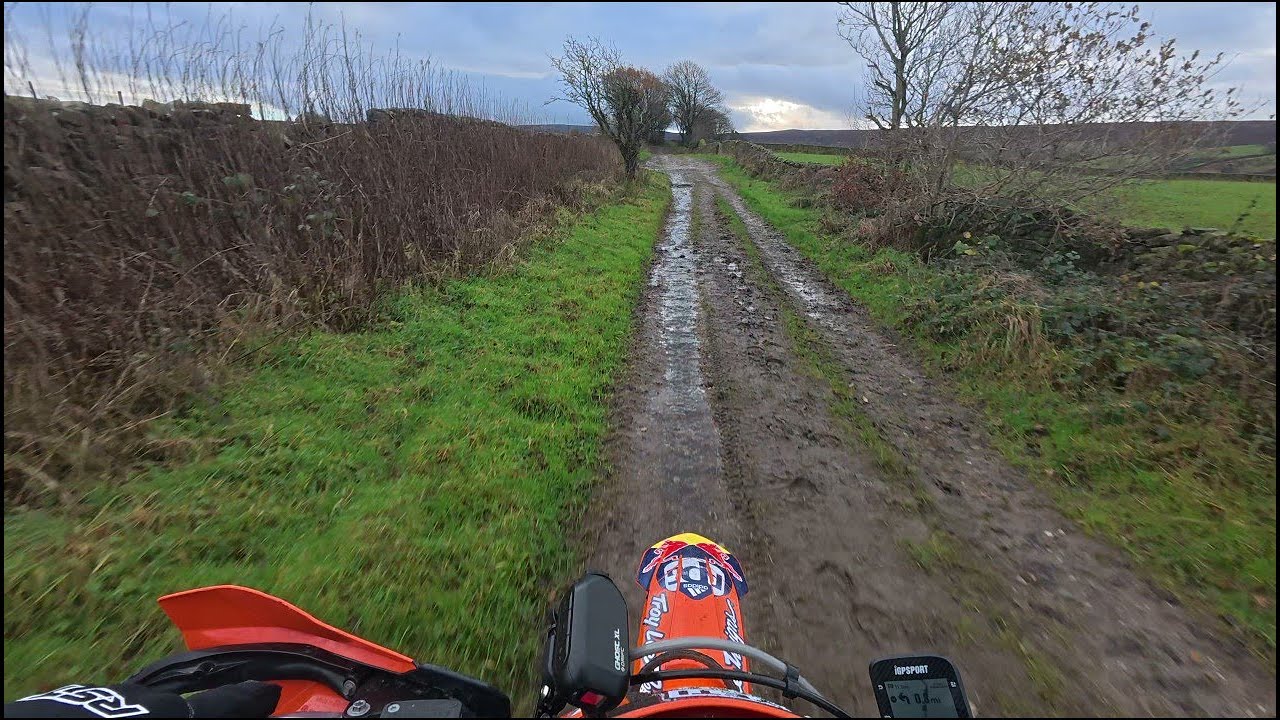 Riding one of the greatest green lanes - Salter Fell in Lancashire ...
