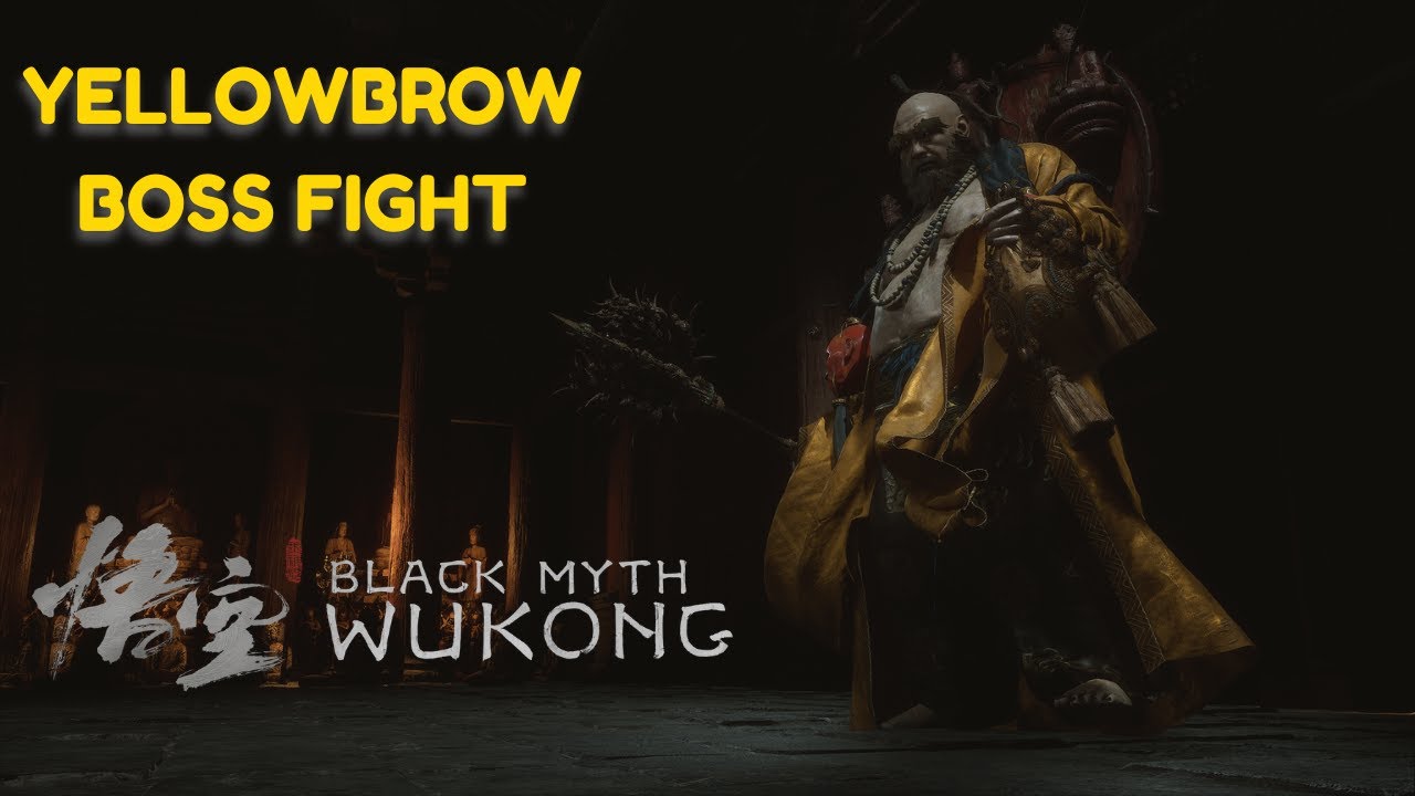 Yellowbrow Chapter 3 Final Boss - Black Myth Wukong - YouTube