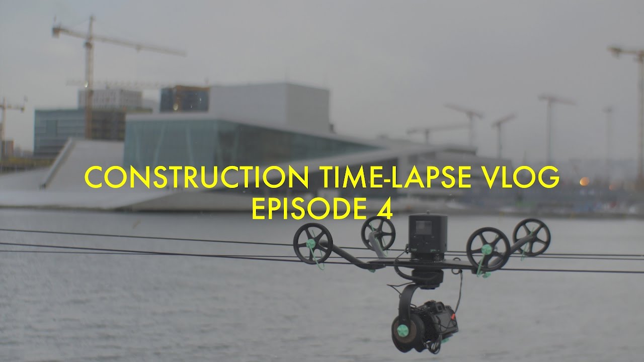 Construction Time-Lapse Vlog 4 - 100 FEET TIME-LAPSE OVER WATER - YouTube