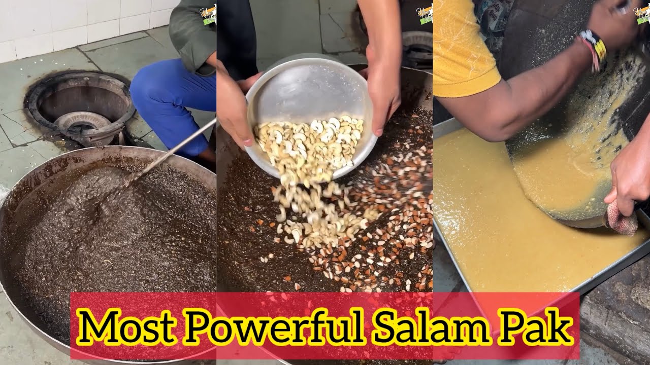 Most Powerful Winter Food 😍😍 Salam Pak making in Gujarat🤩🤩 - YouTube