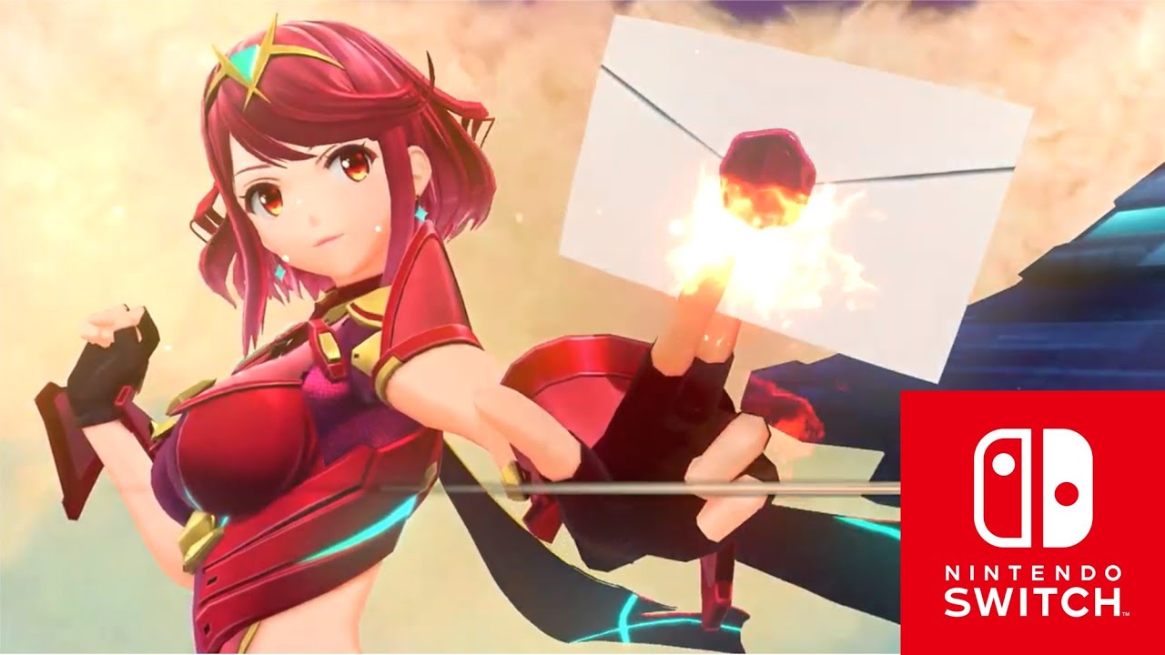 Super Smash Bros Ultimate - Pyra y Mythra - Trailer Español Nintendo ...