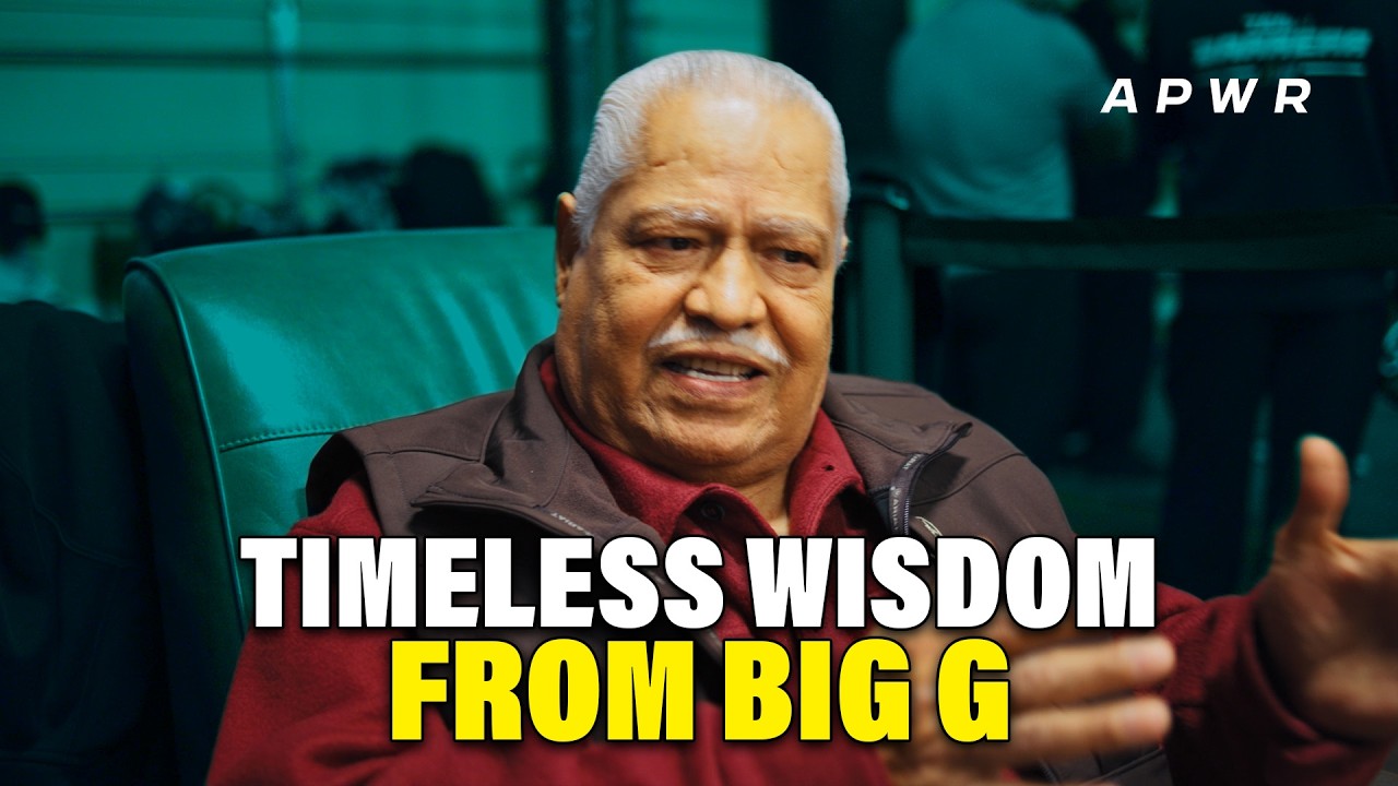 Big G’s Timeless Boxing Wisdom: Training, Technique, and Balance - YouTube
