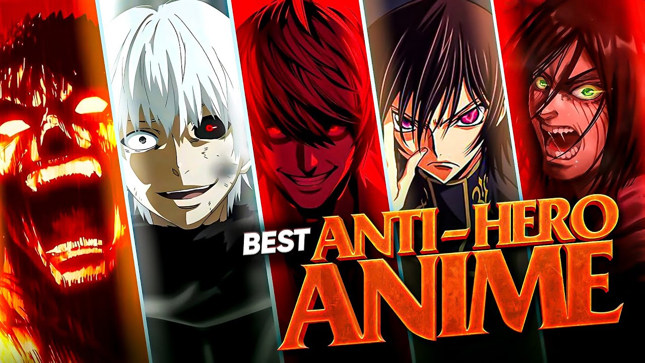 TOP 5 ANIT-HERO MC ANIME | ANIME HINDI REVIEW | AJAY KA REVIEW - YouTube
