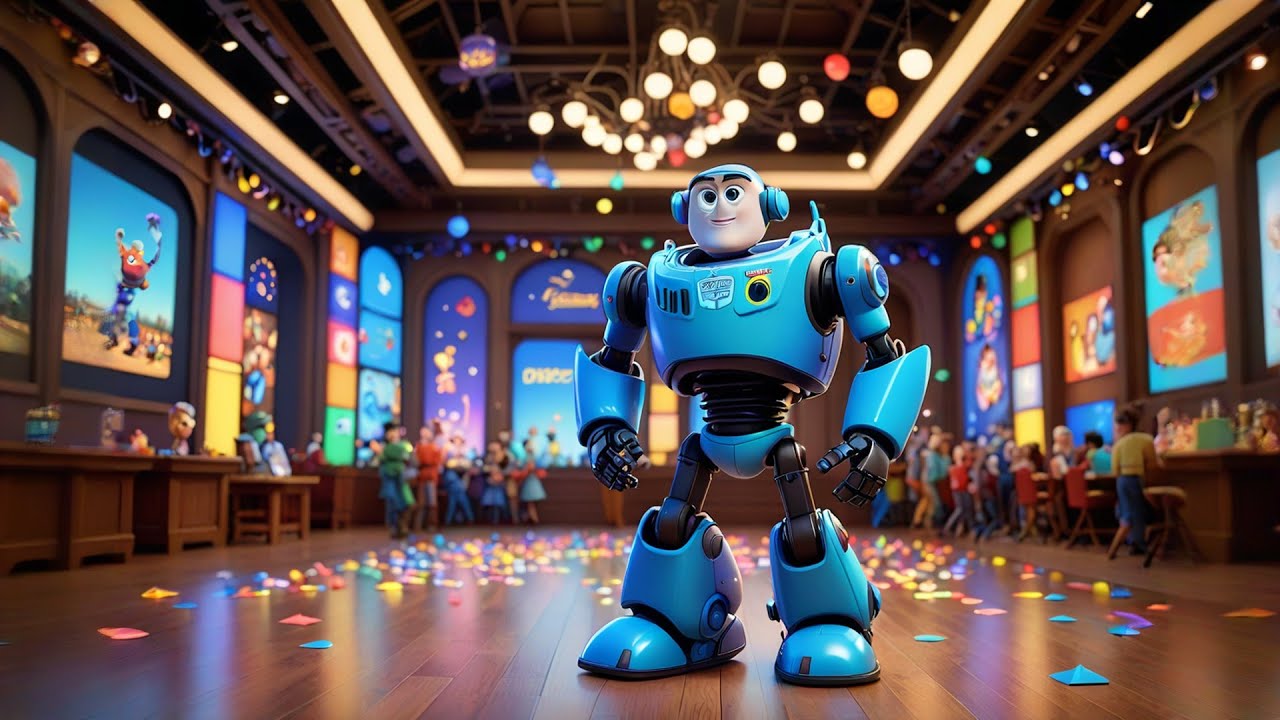 The Robot Danced on the Ceiling 🤖🕺 | Fun Learning Story for Kids ...