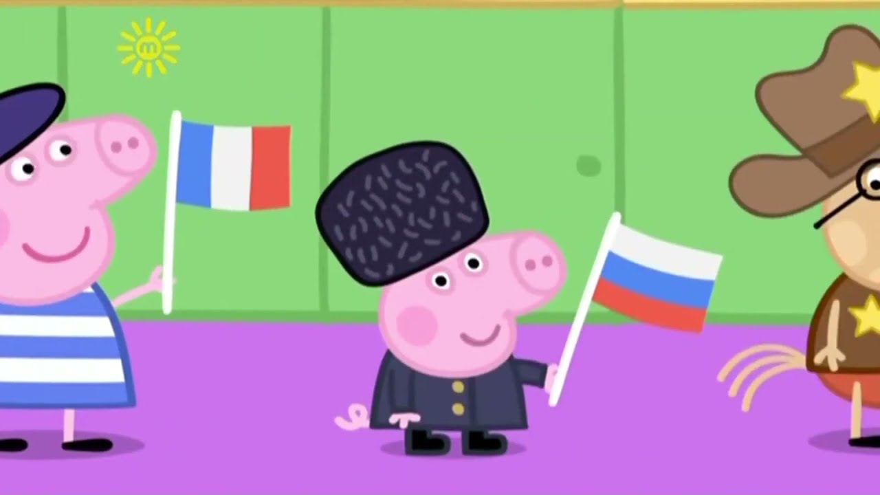 George is a Russian Spy Confirmed (Re-upload) Peppa Pig - YouTube