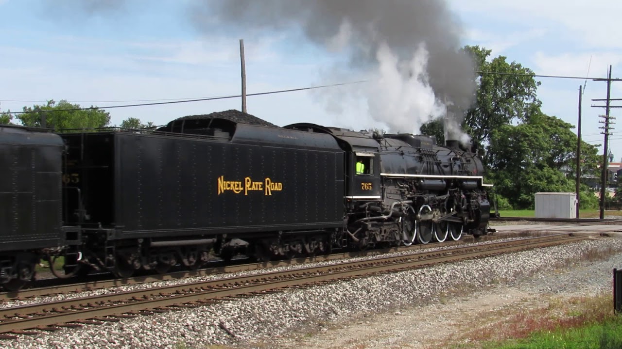 Nickel Plate Steam Engine - YouTube