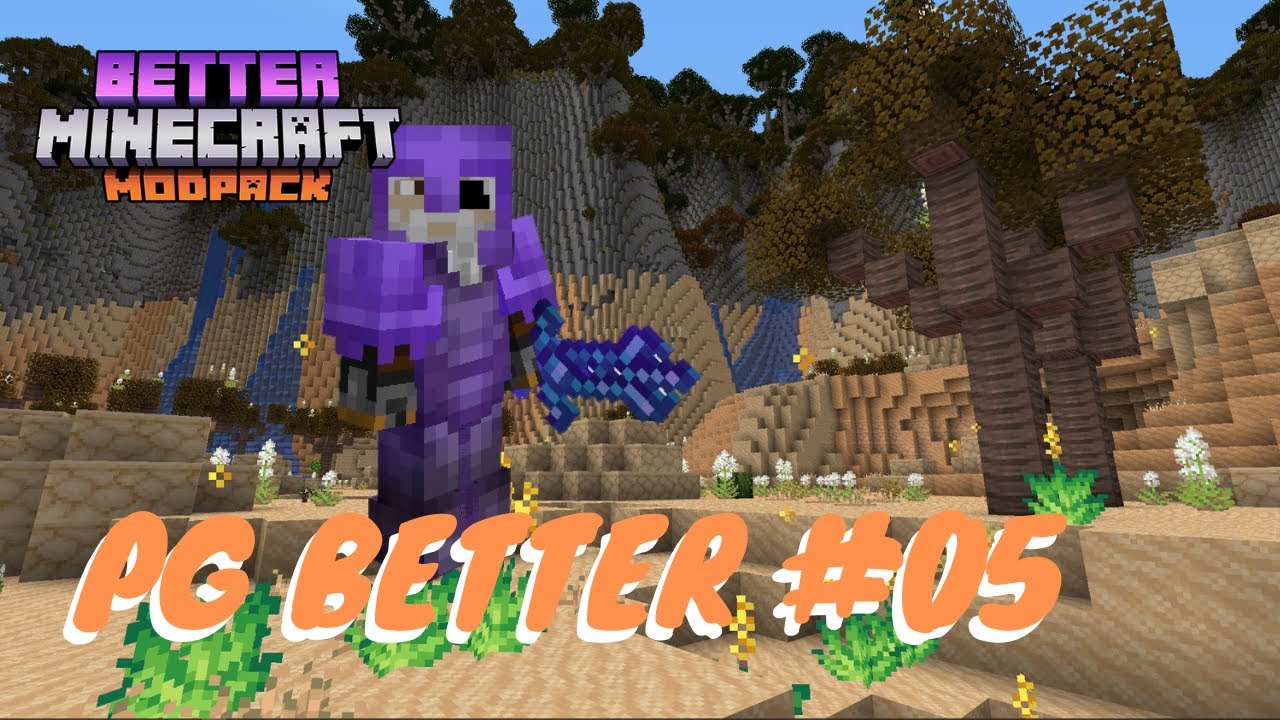 BETTER MINECRAFT FARM DE VILLAGER E FINALMENTE FULL NETHERITE E P4 #05 ...