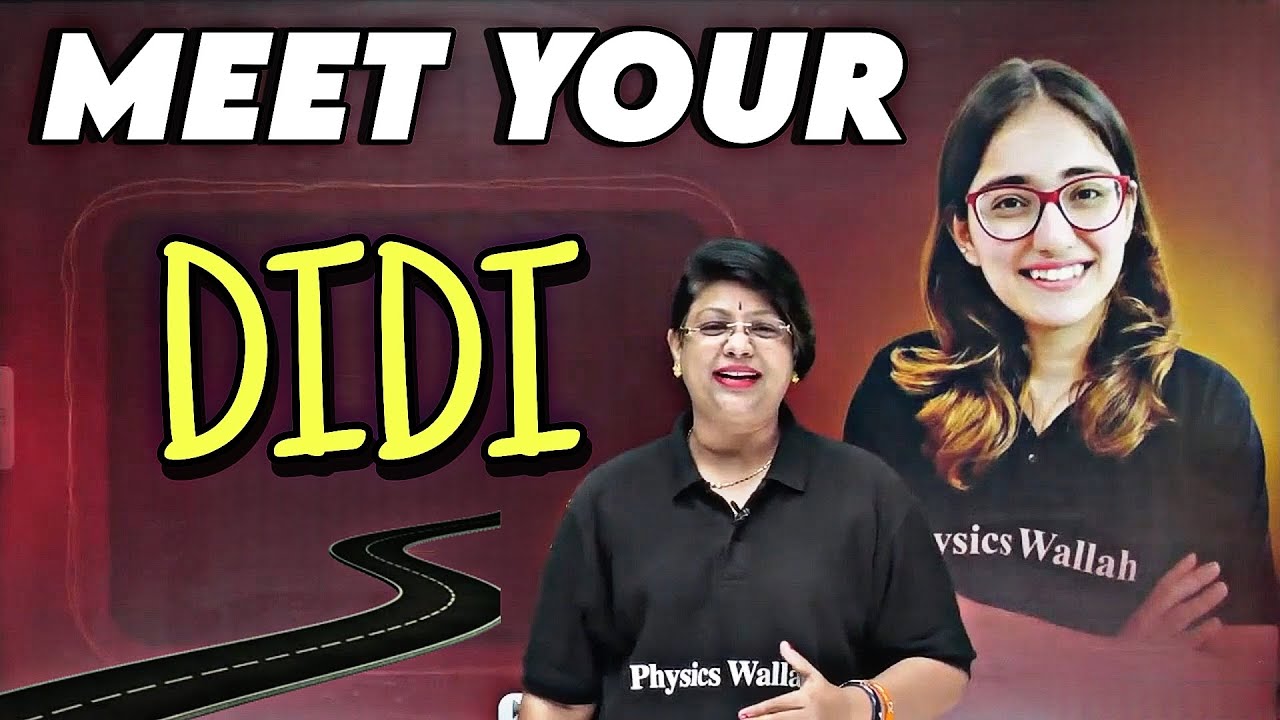 MEET YOUR DIDI 🫣 @PWSaarthi - YouTube