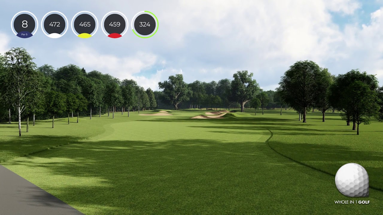 Maxstoke Park Golf Club- Hole 8 - YouTube