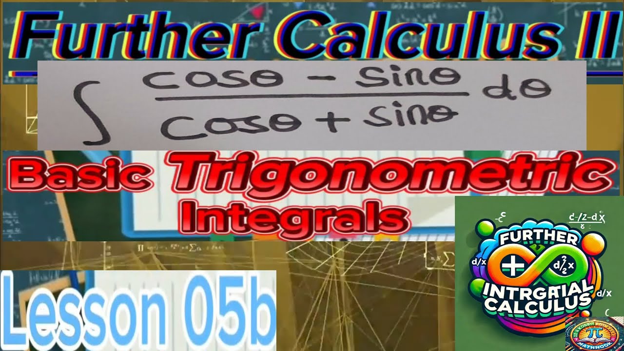 Basic Trigonometric Integrals 2 - YouTube