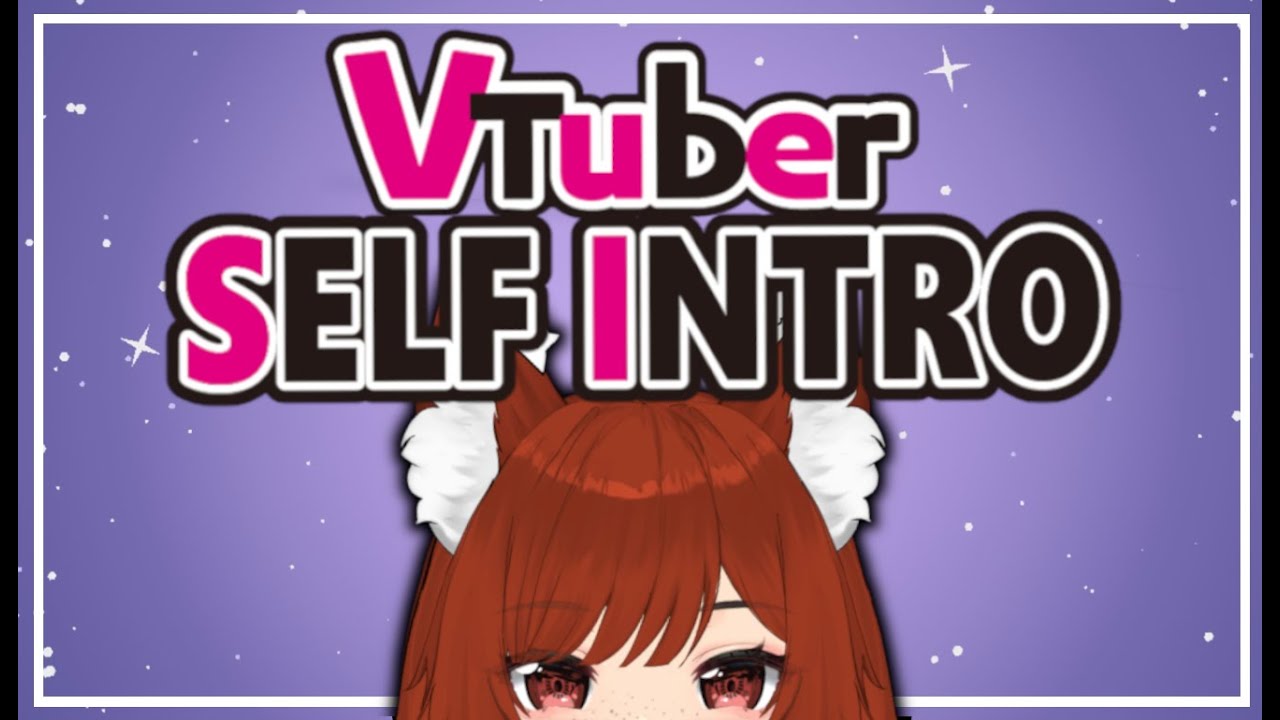 【Self-introduction】 Vtuber Q&A Self Intro | Meet Your New Favourite ...