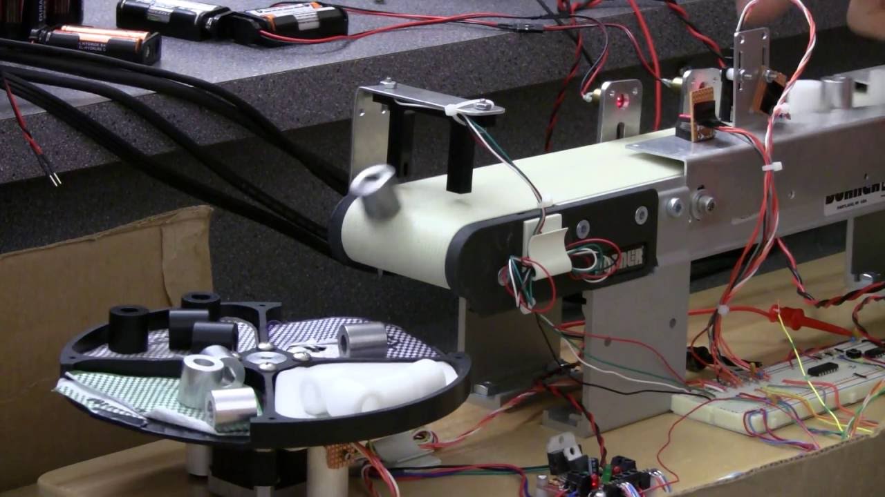 MECH 458 - Part Sorting System - YouTube